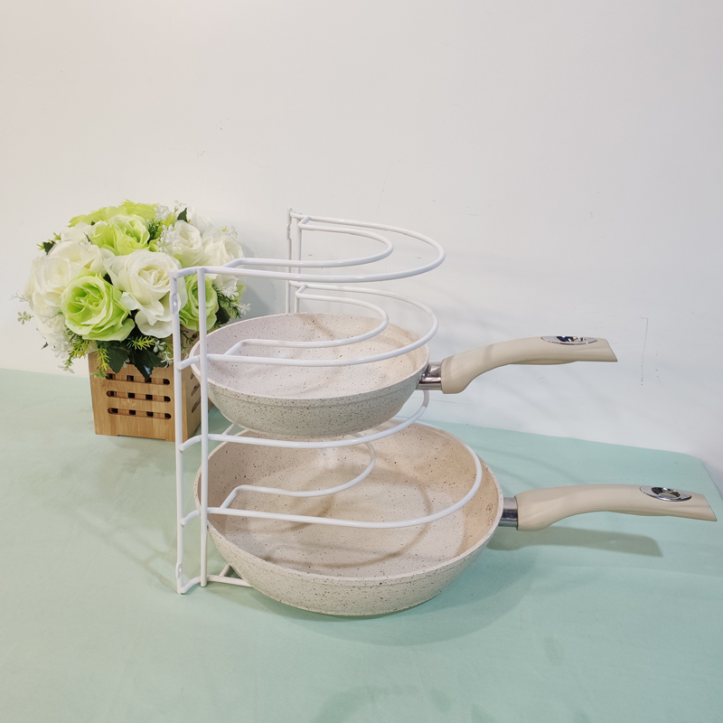 Shop Direct From Factory: Pot & Pan Stacking Rack - Space-Saving ...