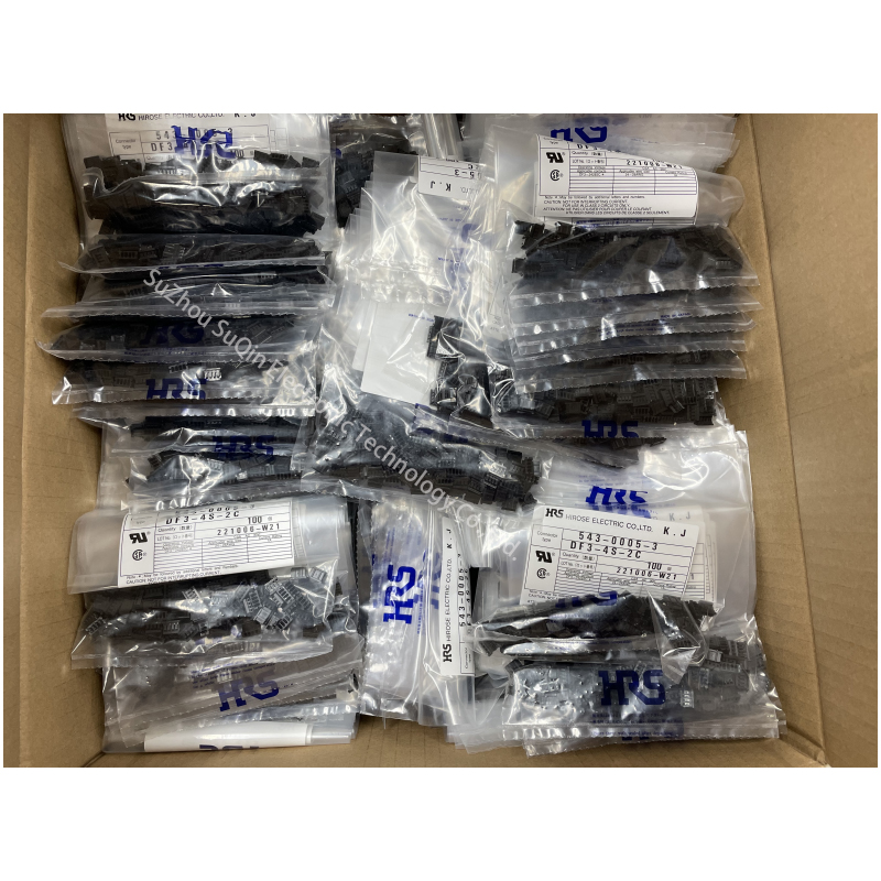 Factory-Made DF3-4S-2C Electric Assembly 4 Pin Connectors In PA66 ...