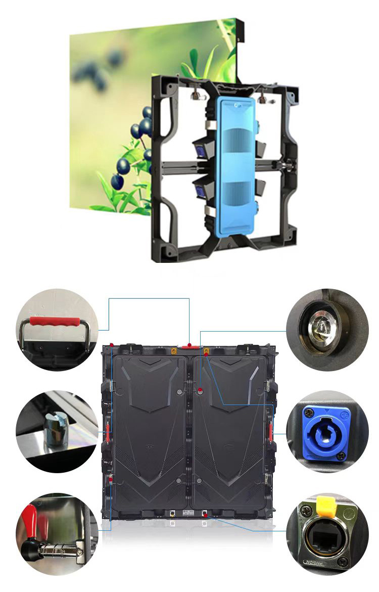 Factory Direct Full Color RGB Indoor P4 LED Video Wall - High-Quality ...